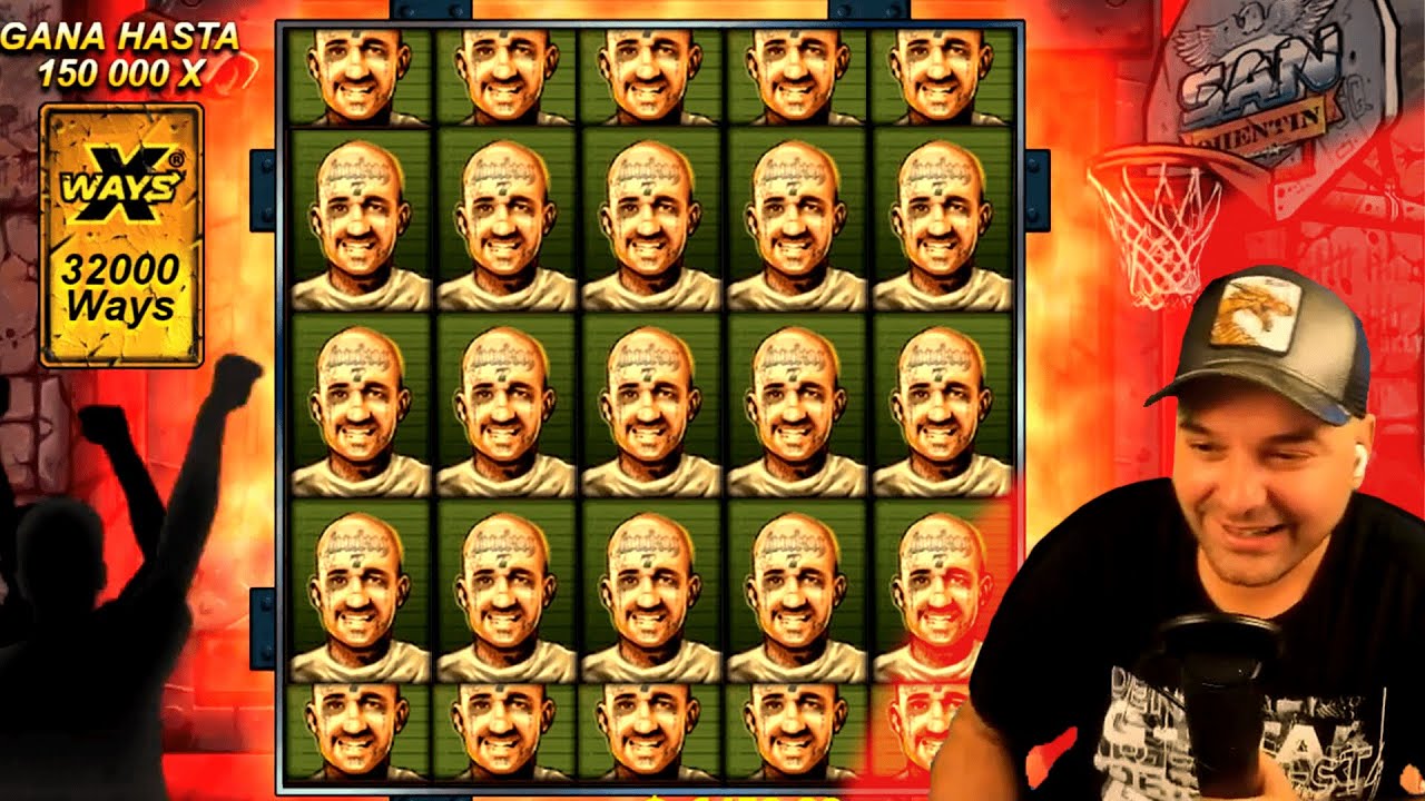 MEGA INSANE CRAZY WIN! Streamer Mega Win On San Quentin Slot! BIGGEST ...